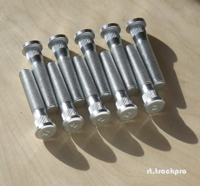 60mm Extended Wheel Studs [12.9-13mm knurl] | rt.trackpro - by Response ...